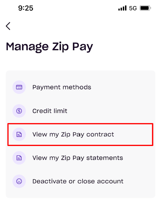 How do I access my contract? – Help Centre